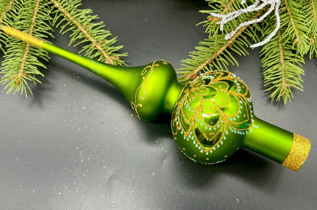 Green Christmas Tree Topper for Christmas Tree Holiday Decoration ...