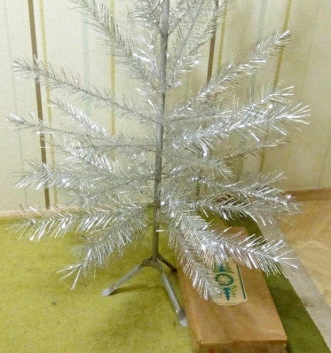 Aluminum Christmas Tree Silver Aluminum Tree Christmas - Etsy