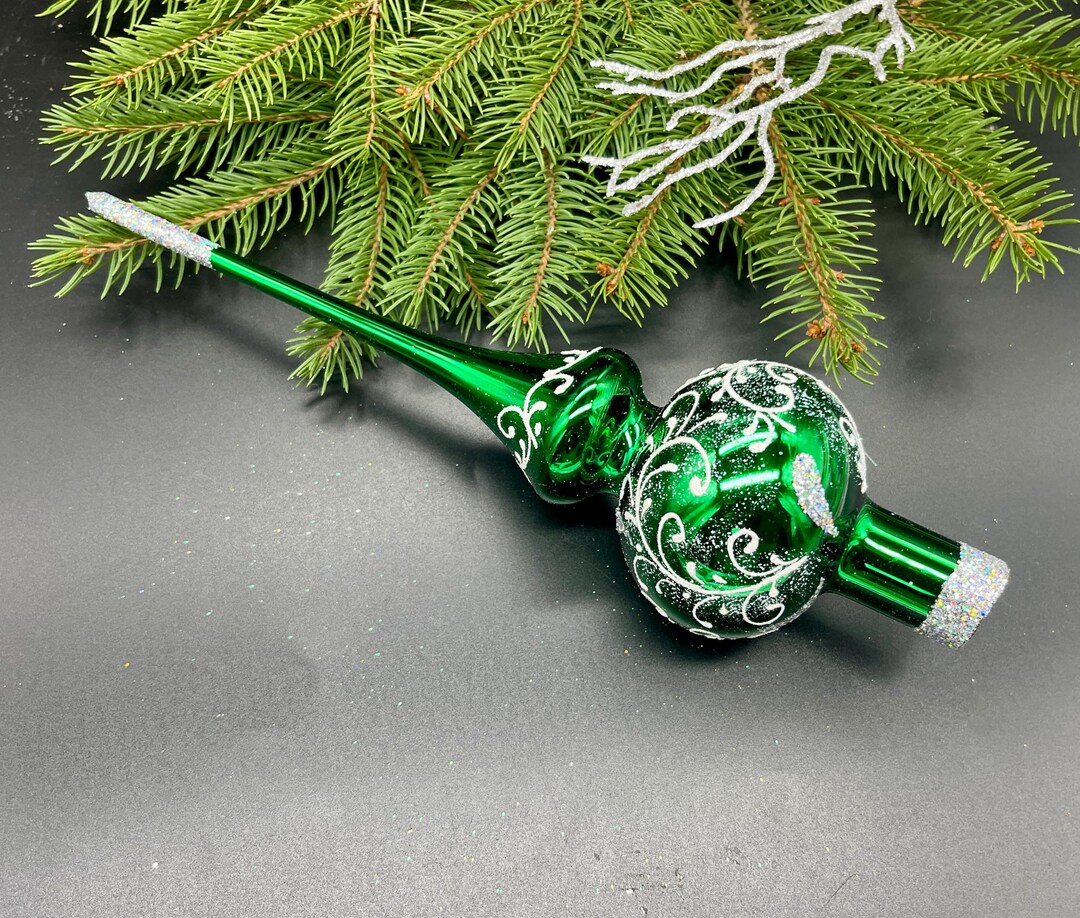 Green Christmas Tree Topper for Christmas Tree Holiday Decoration ...