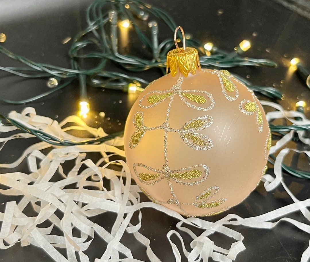 Christmas Glass Balls 2.4'' ,custom Hand-painted Ornaments, Hand ...