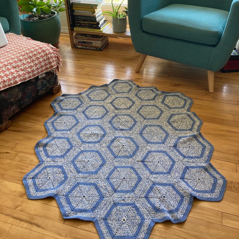 Hexagonal Rug - Etsy