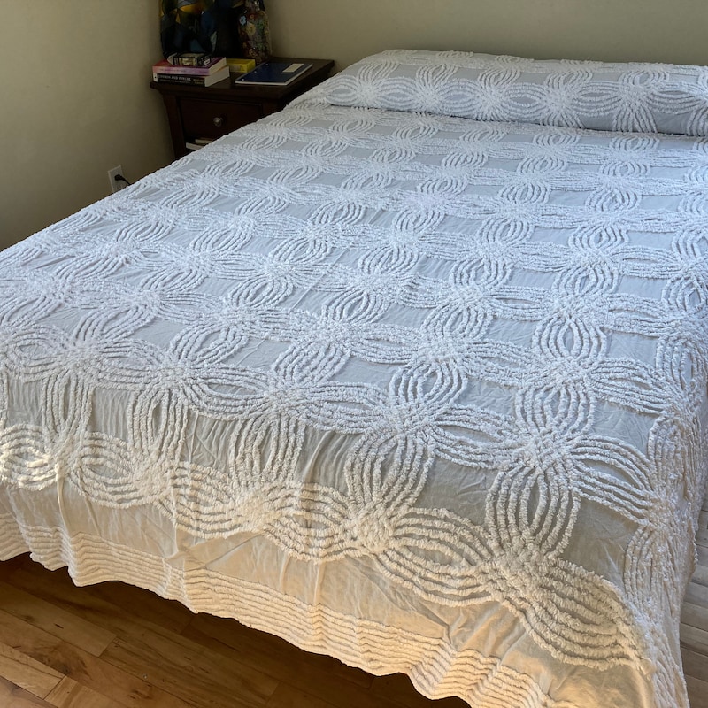 Chenille Bedspread - Etsy