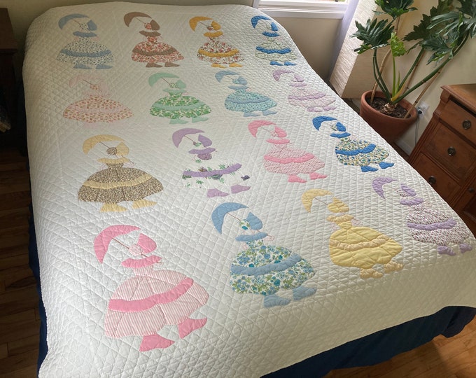 Machine Embroidered Southern Belle Quilt Blocks - Etsy