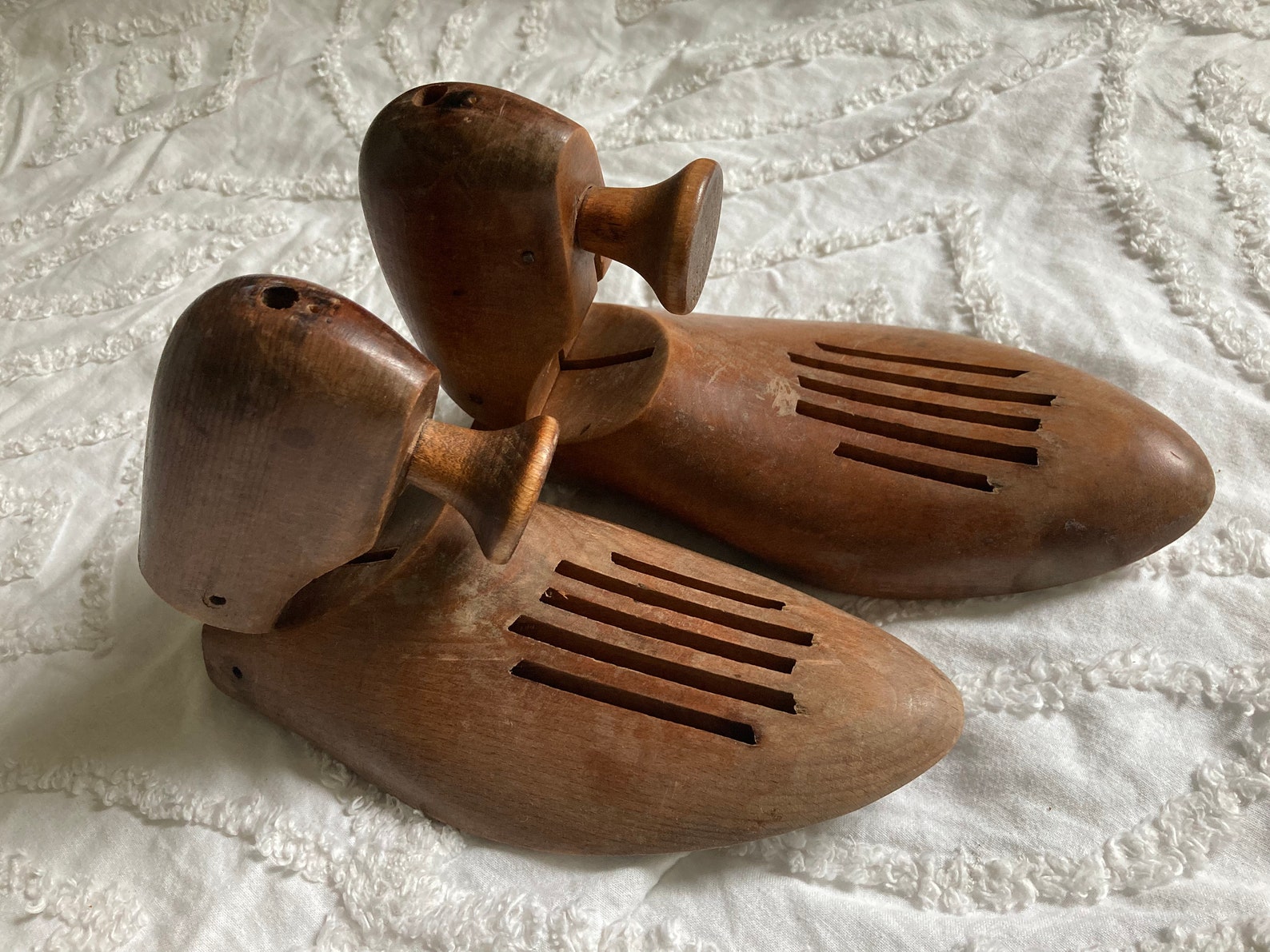 Set of 2 Vintage Wooden Shoe Forms / Shoe Lasts / Vintage - Etsy