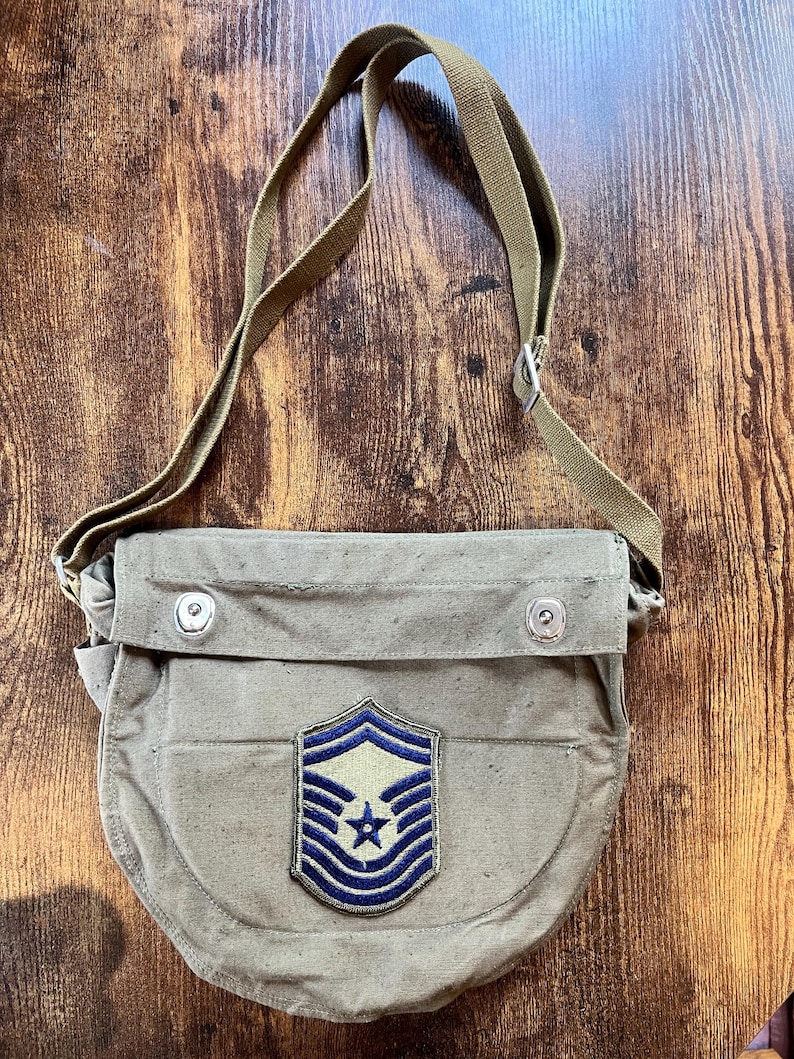 Vintage Military Fanny Pack Olive Green Belt Bag Never Used Field Pack ...
