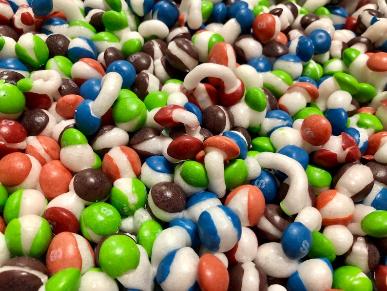 Freeze-dried crunchy skittles | Etsy