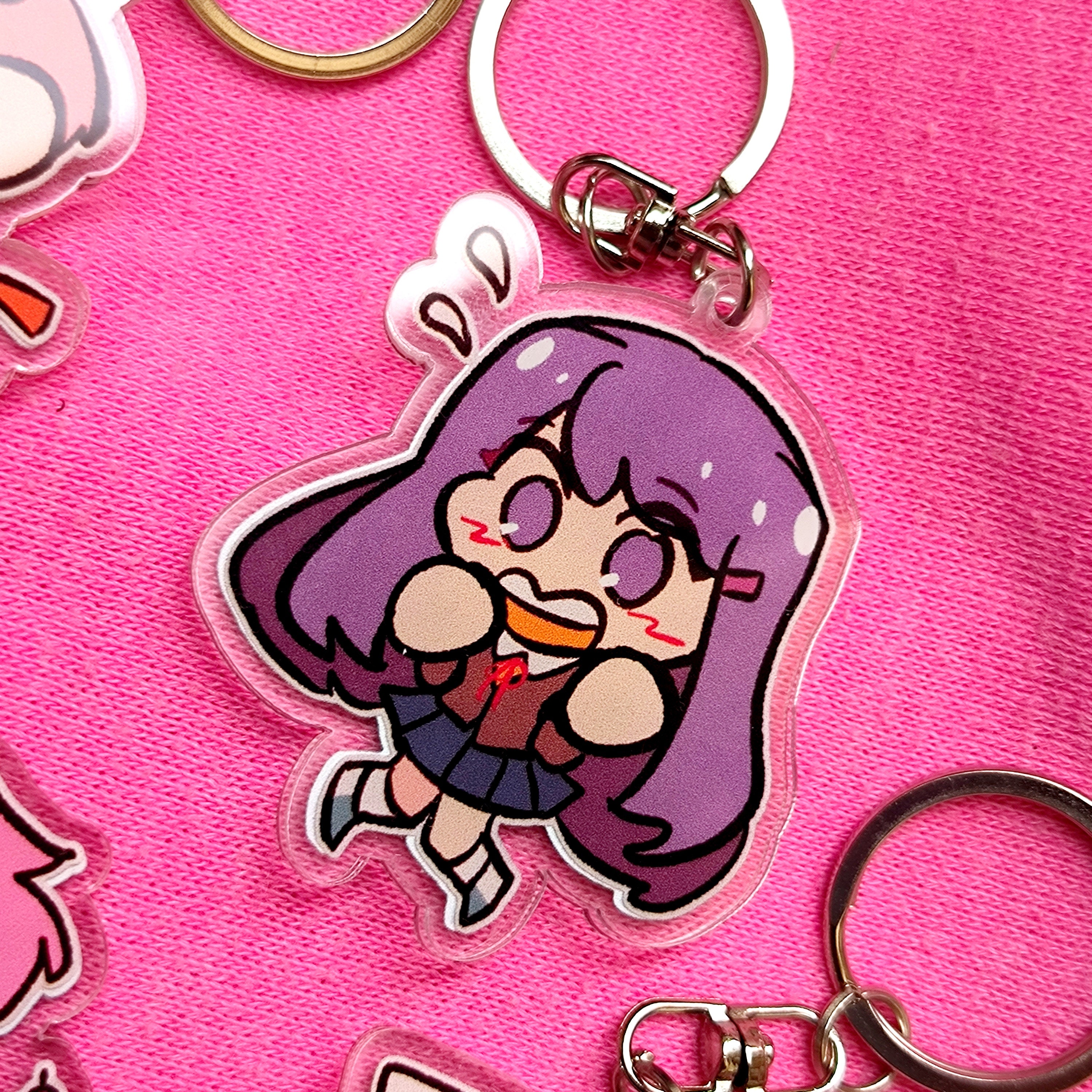 DDLC Doki Literature Club Acrylic Keychain - Etsy Australia