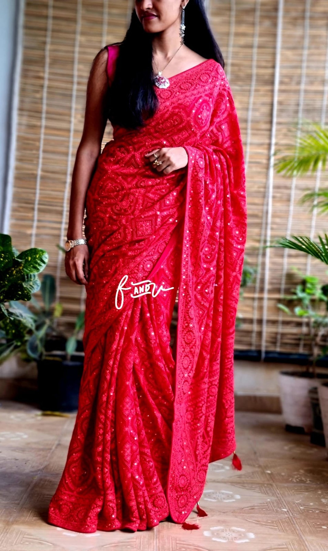 Mohini Chikankari Sarees,,,,, Indian Sari,,,,traditional Sari - Etsy