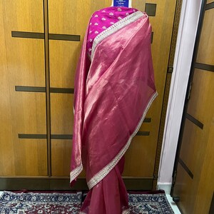Venus Organza Saree Partywear Sarees - Etsy