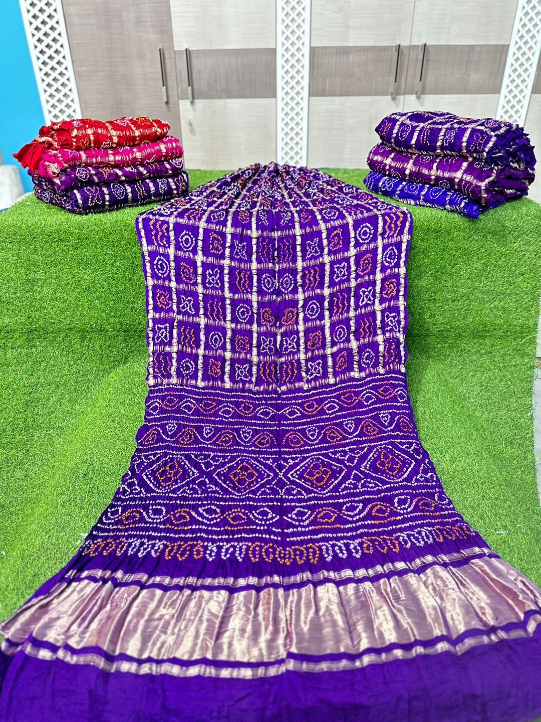 Gharchola Gajji Silk Saree,,,,,indian Saree,,,,sari - Etsy