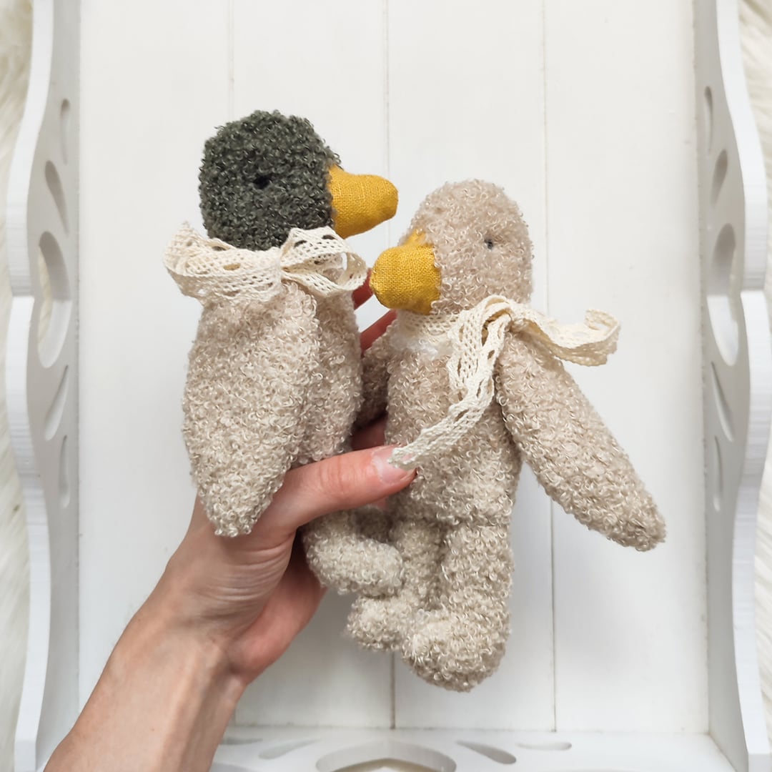 Mini Duckling Toy, Duck Doll, Pocket Size Duck, Duck Plushie, Duckling ...