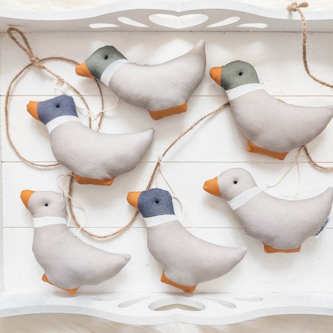 Ducks Garland, Scandinavian Garland, Duck Garland, Country House Decor ...
