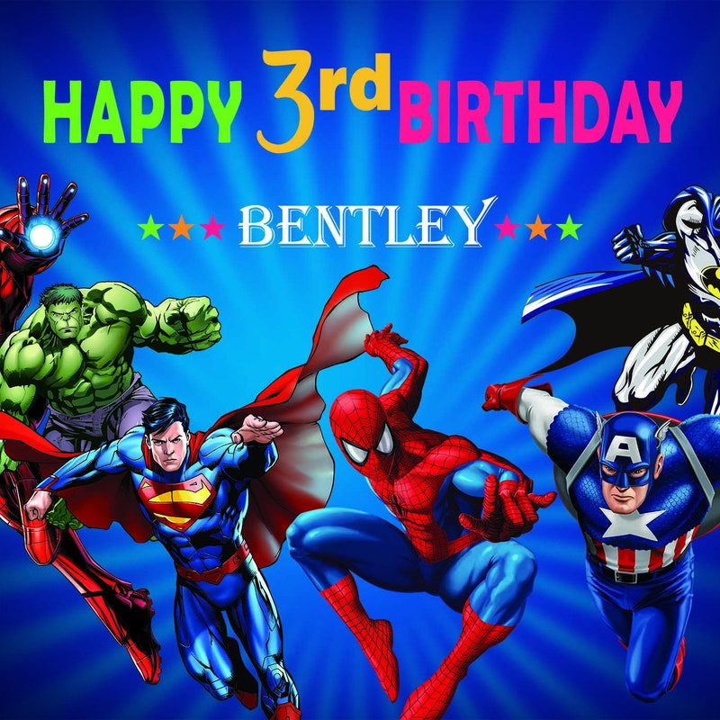 Avengers Birthday - Etsy