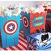 Captain America Party Balloon Kit, Captain America Party Supplies ...