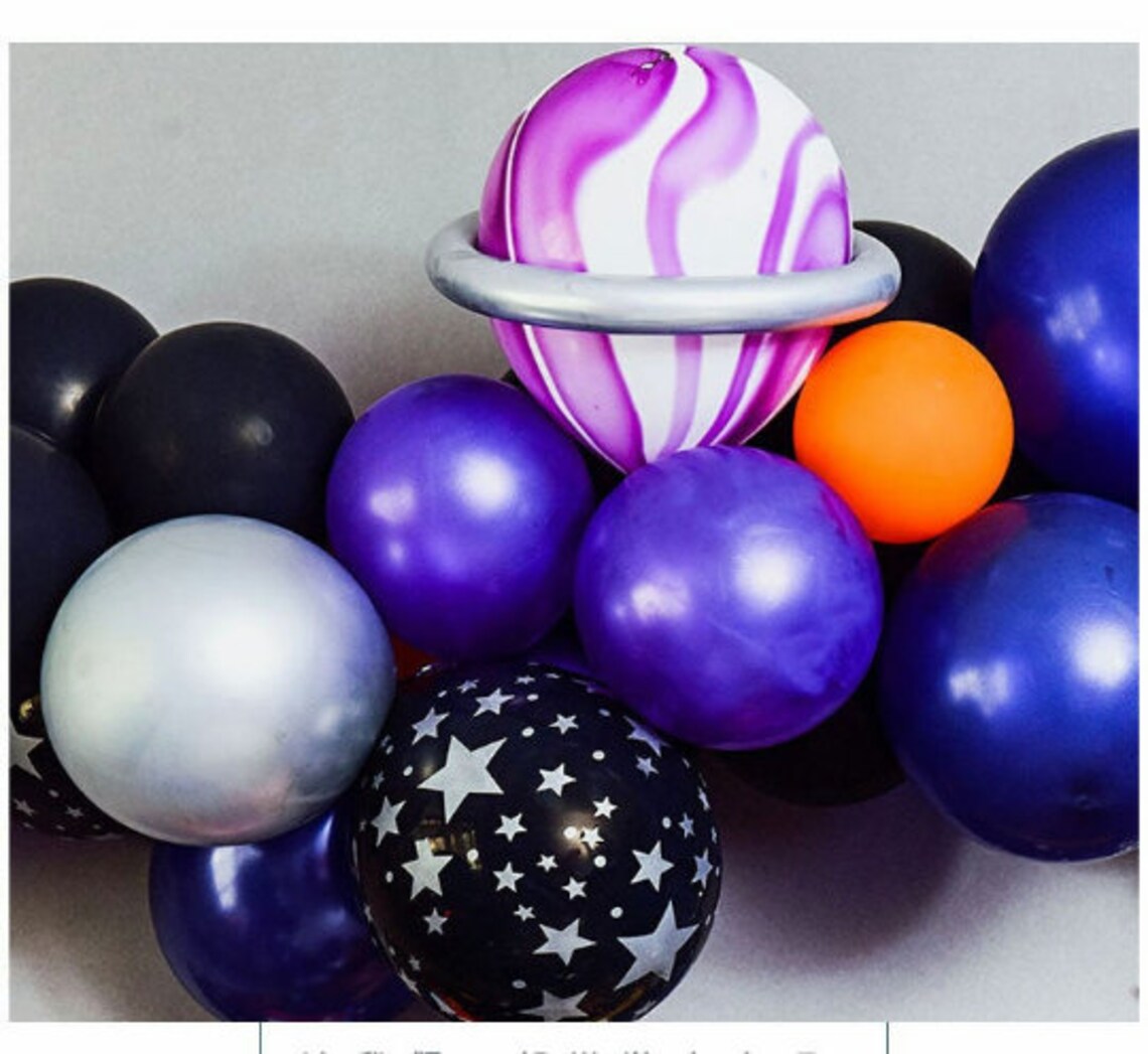Astronaut Theme Balloon Garland Kit Space Party Supplies - Etsy