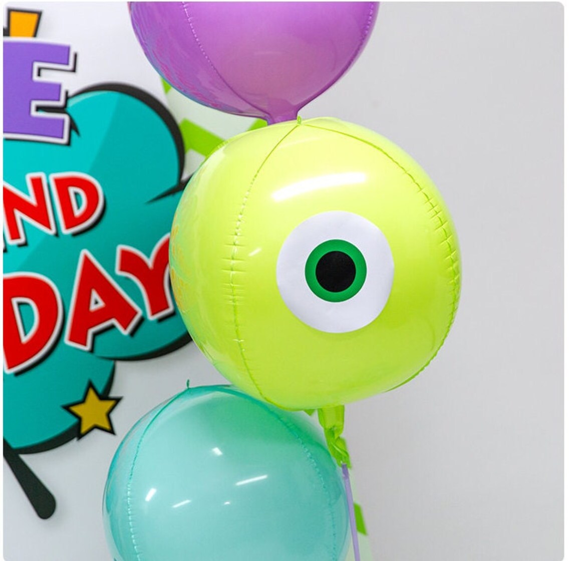 Monsters University Theme Party Balloon Kit Monsters Balloon - Etsy