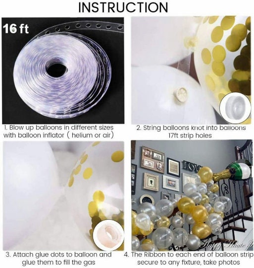 Champagne Bottle Balloon Garland Arch Kit Wedding Party - Etsy