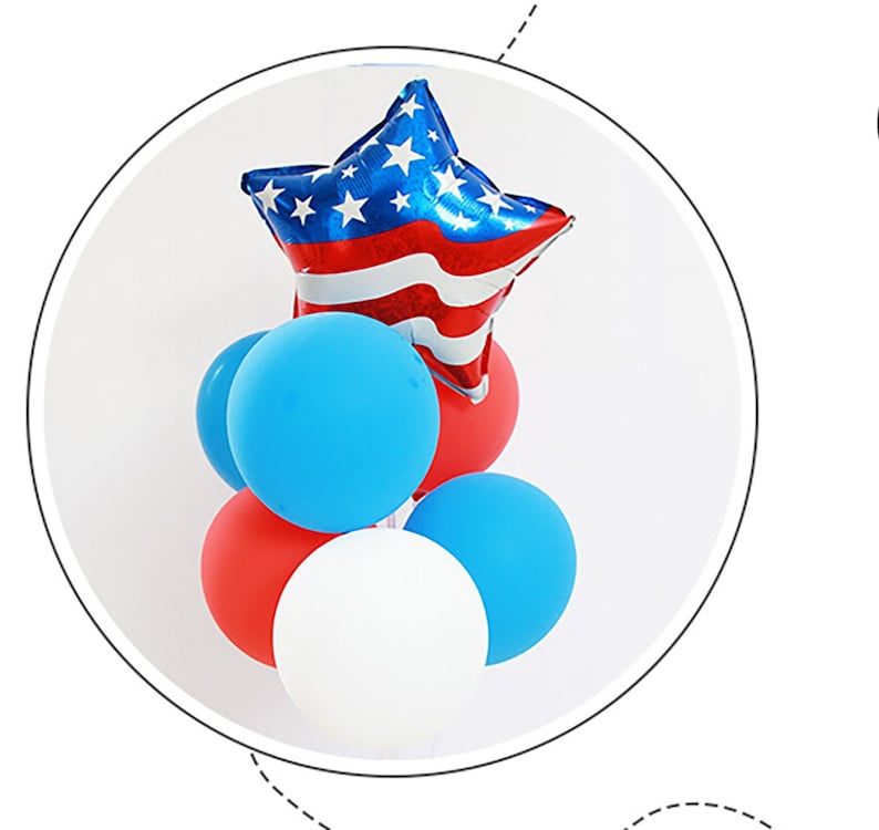 Captain America Party Balloon Kit Captain America Party - Etsy