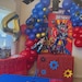 Optimus Prime Theme Birthday Backdrop – Transformers Party Wall ...