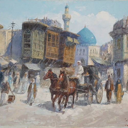 Iraq Travel Poster the Great Mosque Travel Poster Sizes: - Etsy