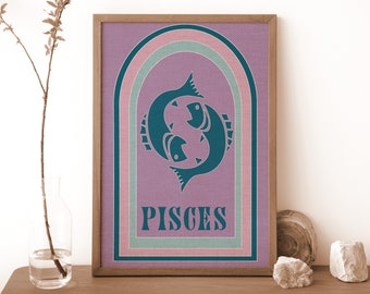 Pisces Zodiac Lips SVG - Etsy
