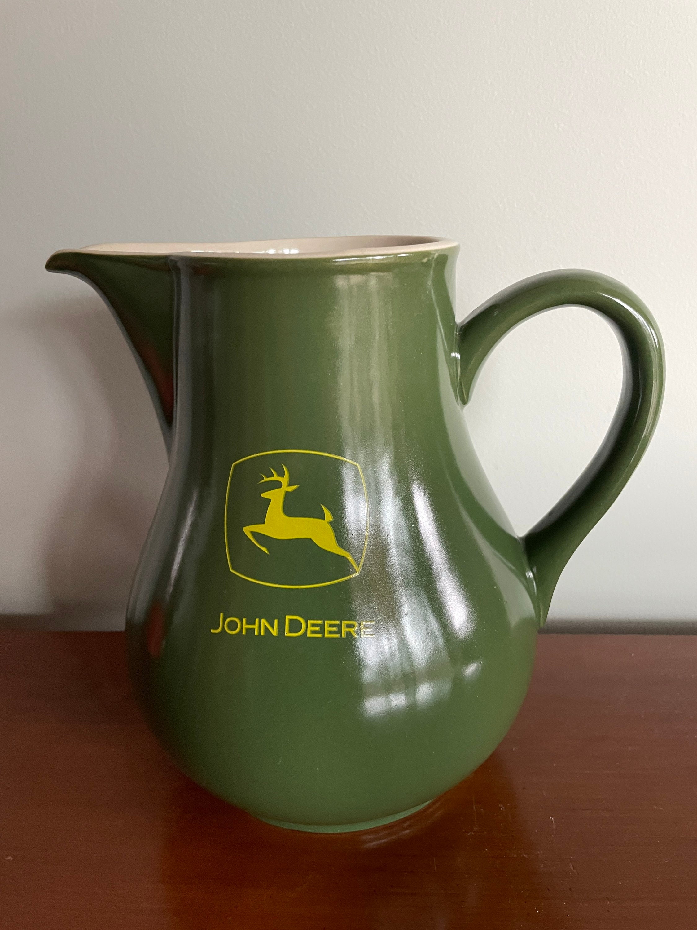 John Deere Jug Green Pitcher Gift for Farmer John Deere - Etsy