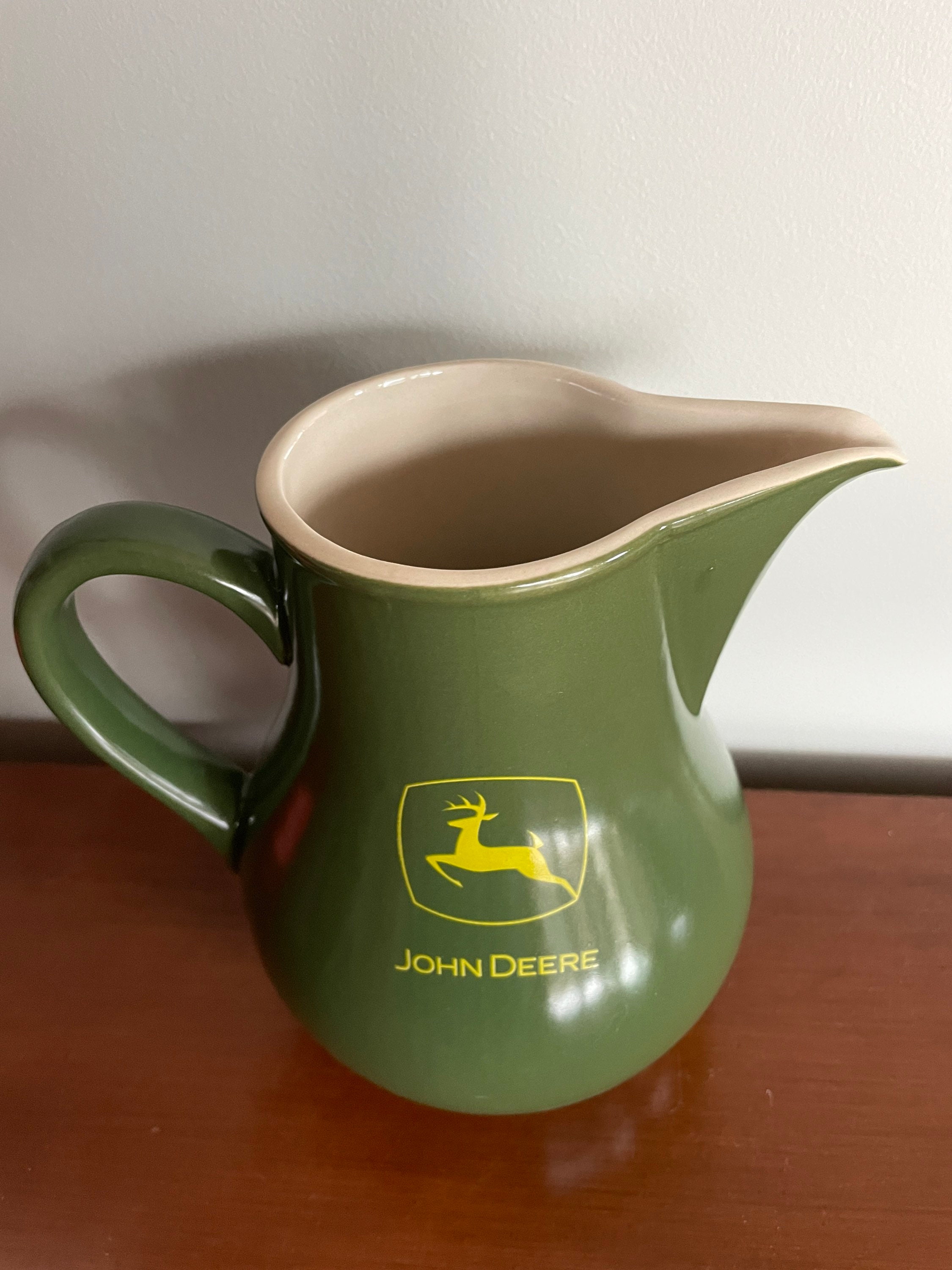 John Deere Jug Green Pitcher Gift for Farmer John Deere - Etsy