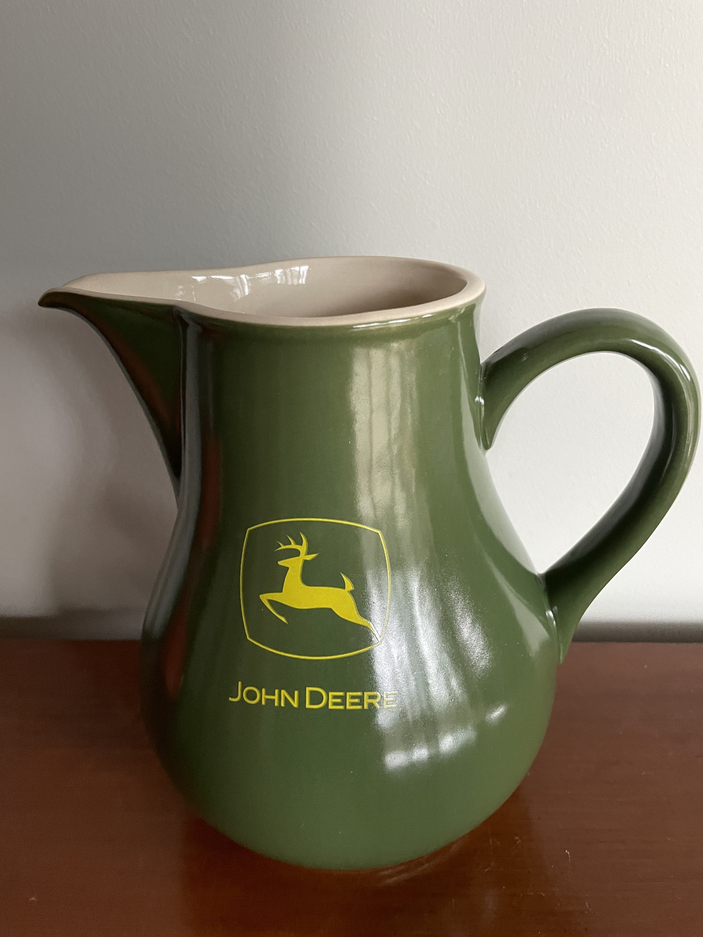 John Deere Jug Green Pitcher Gift for Farmer John Deere - Etsy
