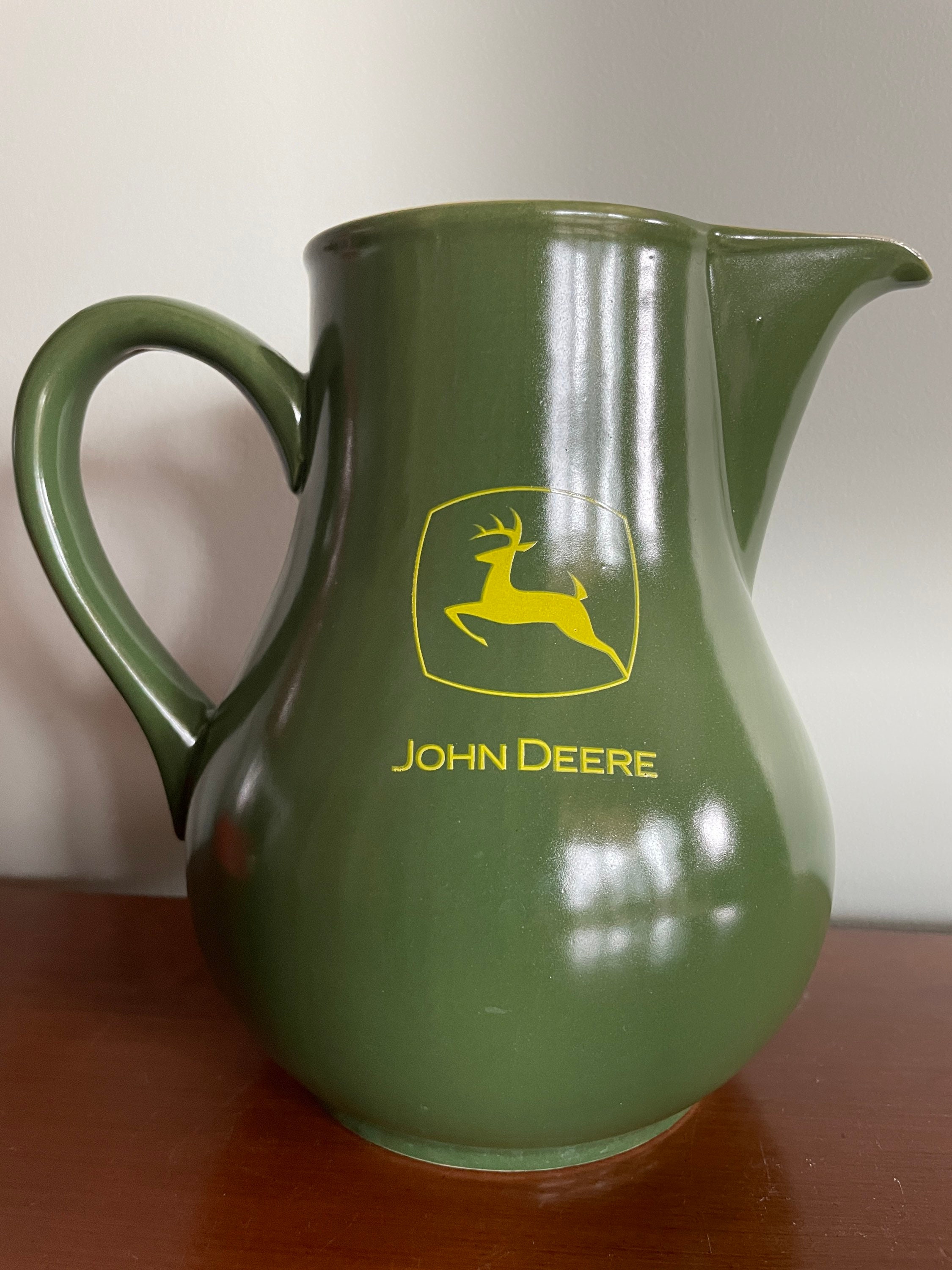 John Deere Jug Green Pitcher Gift for Farmer John Deere - Etsy