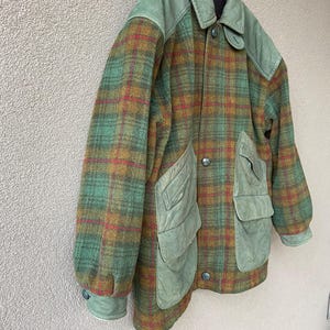 Rosner Sports Jacket,fisherman Jacket, Wool Leather Jacket,gift for Dad ...