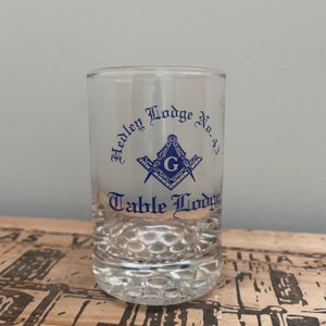 Masonic Lodge, Table Lodge Ceremony Toasting Glasses, Free Masons ...