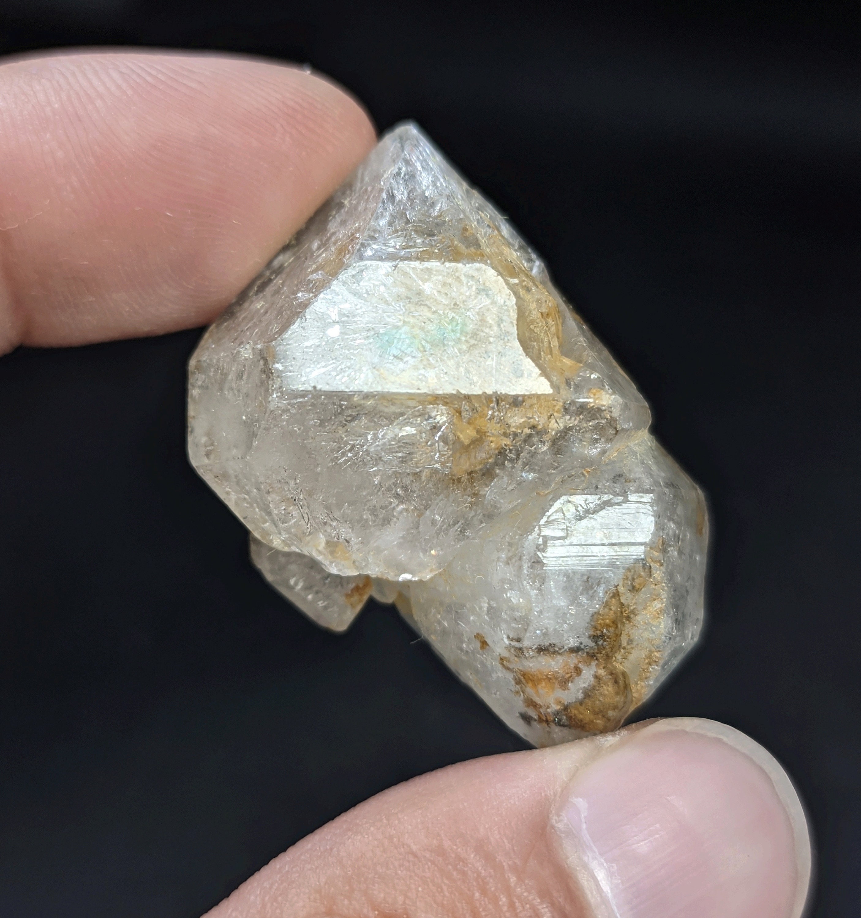 Natural Double Terminated Window Quartz Crystal From Balochistan ...