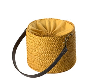 ORGANIC Bag 100% Natural Tote Bag Vegetable Color Bag Straw - Etsy