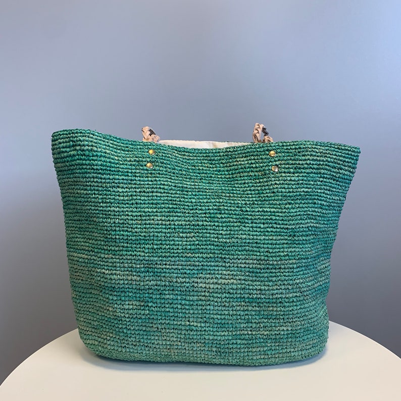 Raphia's 100% handmade natural fiber bag raffia bag | Etsy