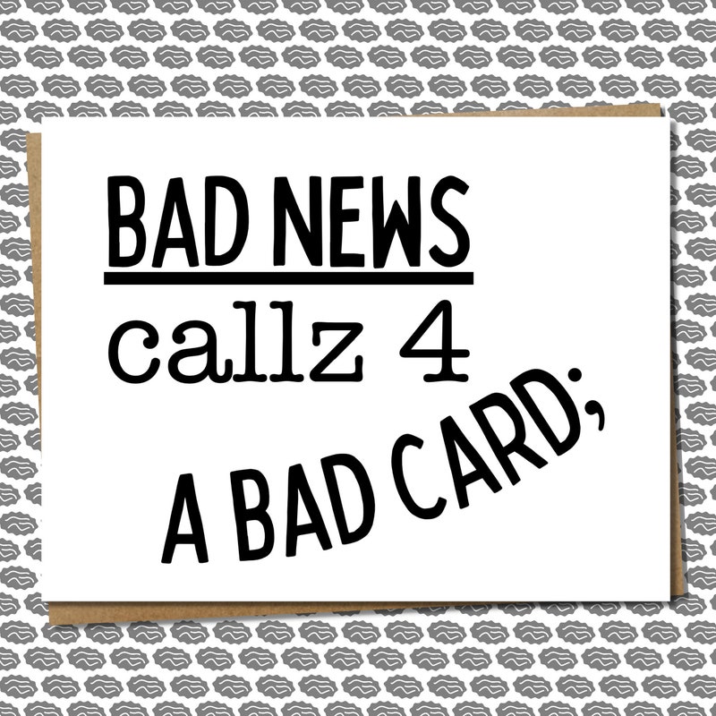 Funny Sympathy Card - Etsy