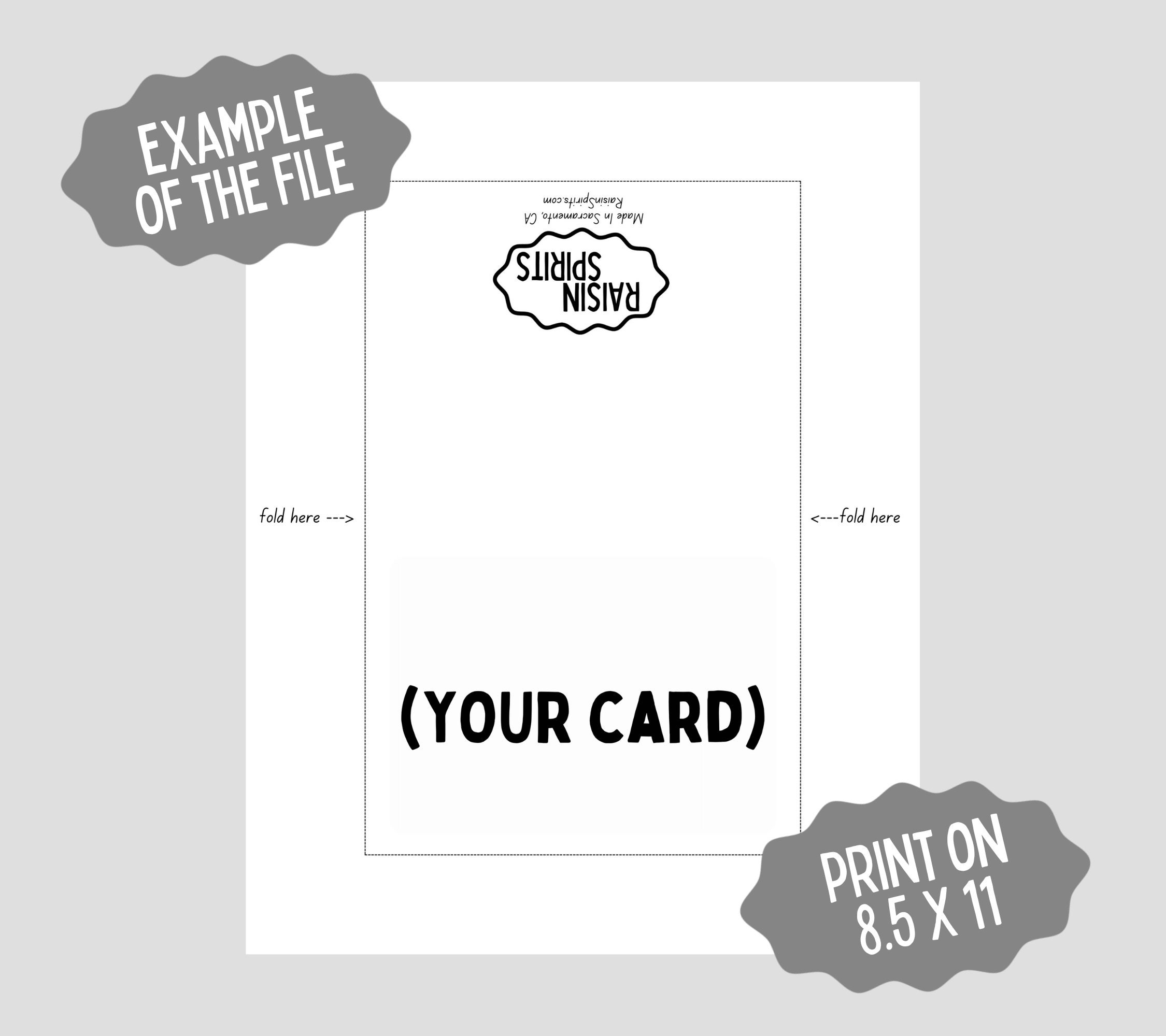 Funny Thank You Card Template | Printable Thank You Card | I Can't ...