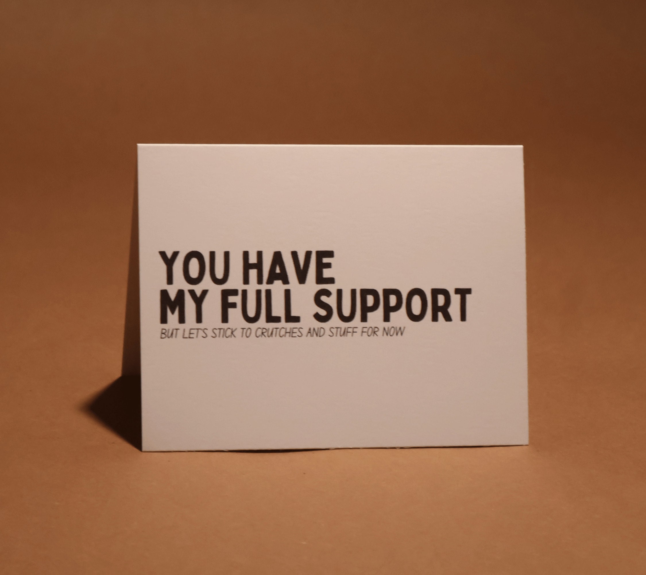 Greeting Card for Broken Leg, Funny Card for Broken Bone, Sympathy Card ...