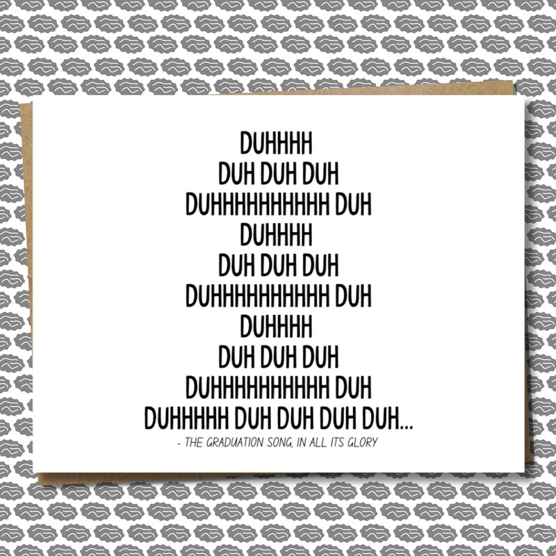 Funny Graduation Card - Etsy