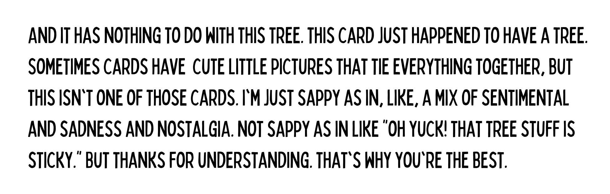 Funny Moving Away Card i'm Feeling Sappy - Etsy