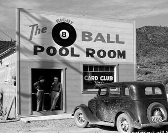 8 Ball Pool Sign - Etsy