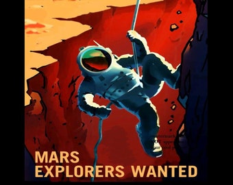 Explorers Wanted Poster - Etsy