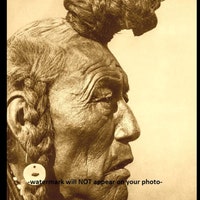 Chief Running Rabbit Photograph, Siksika First Nations, Blackfoot Tribe ...