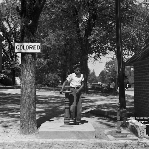 4x6 Black Civil Rights Photodrinking Fountain Segregation - Etsy