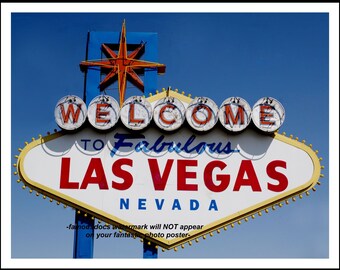 Welcome to Las Vegas Sign Print - Etsy