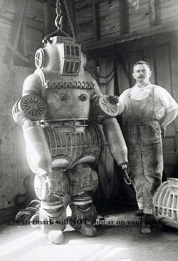 4x6 Vintage Freaky Robot Man PHOTO Creepy Weird Strange Freak | Etsy