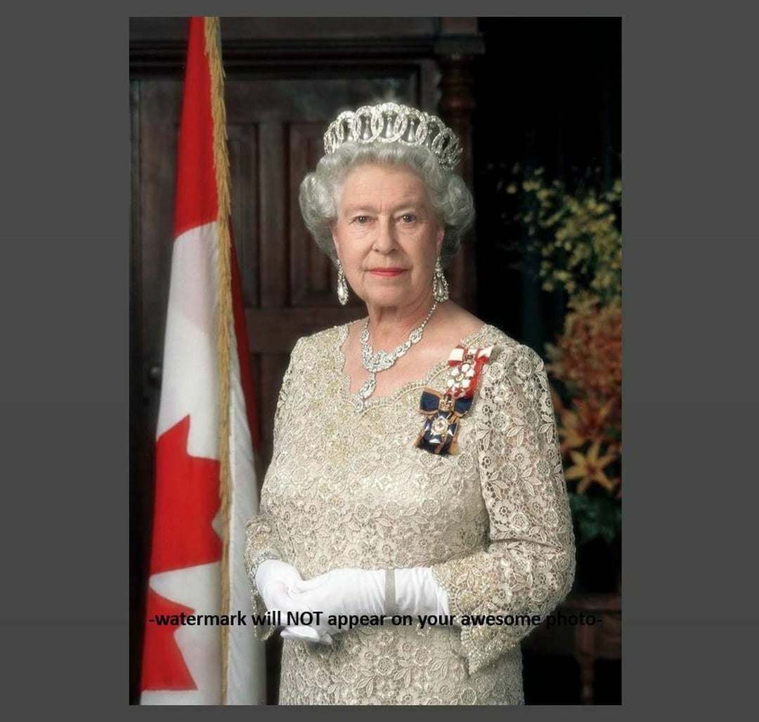 4x6 Queen Elizabeth II PHOTO Her Majesty Portrait United Kingdom Queen ...