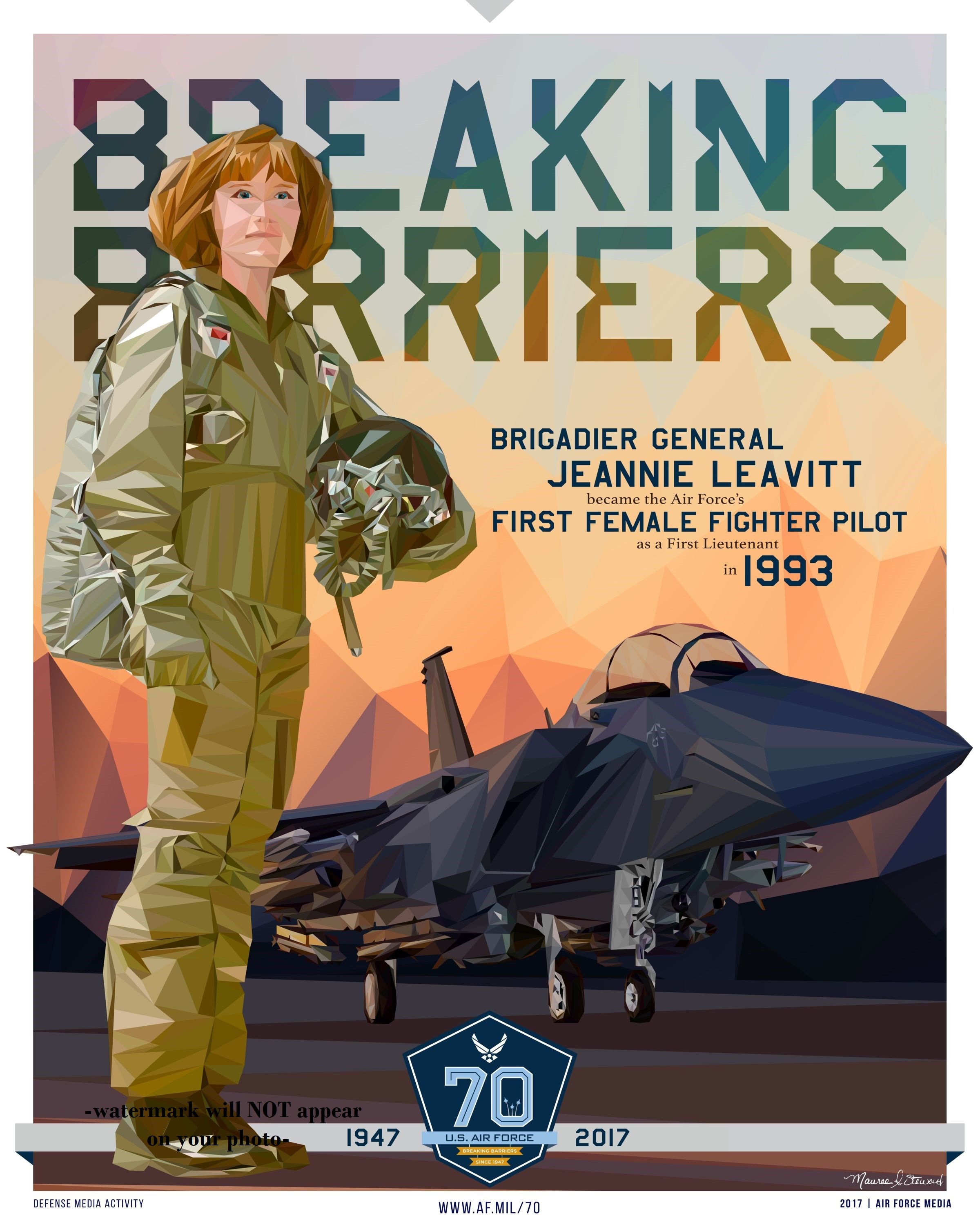 8x10 First Female Fighter Pilot Poster PHOTO US Air Force - Etsy