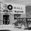 5x7 1940 Pool Hall PHOTO Billiards Great Depression General Store ...