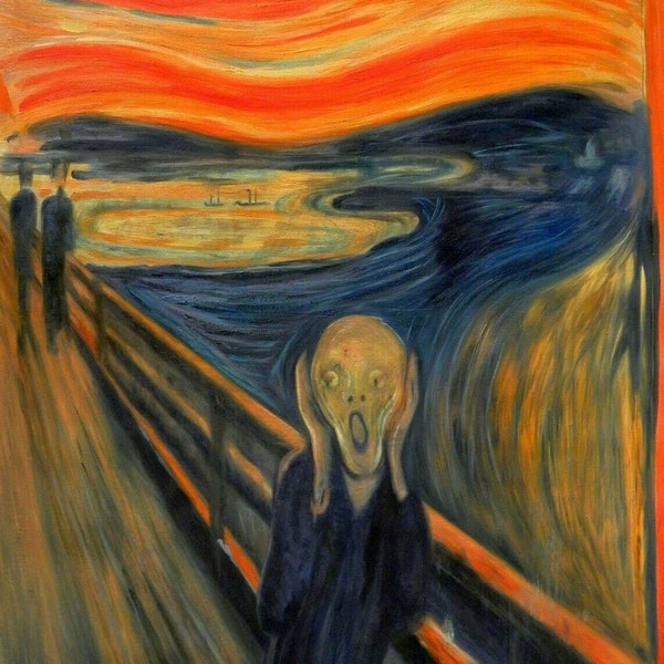 Scary Oil Painting - Etsy