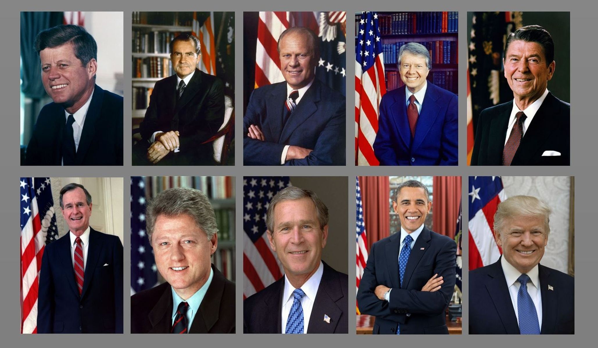 11 Photos Presidents Group PHOTO Lot Barack Obama Bill Clinton | Etsy